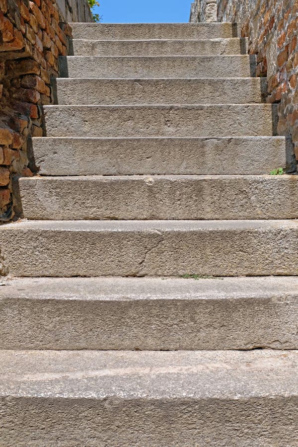 Stone stairs stock image. Image of building, stairs - 223984419