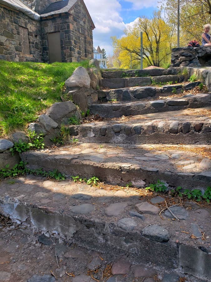 Stone Stairway stock photo. Image of stairs, summer - 117279388