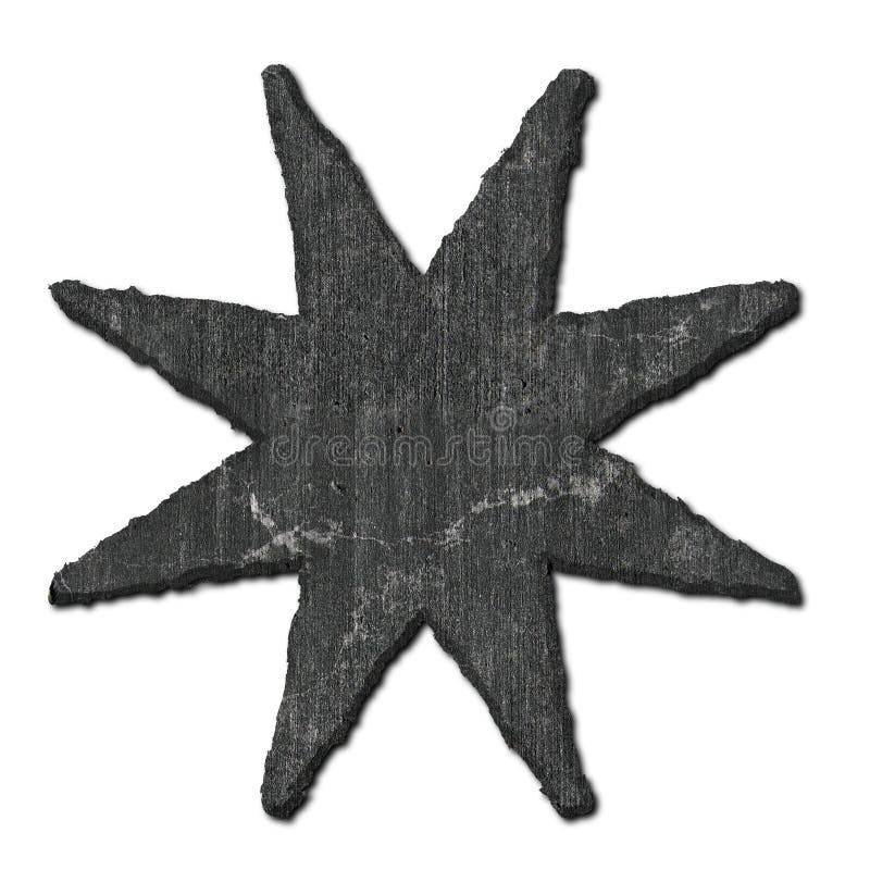 Stone star stock illustration. Illustration of abstract - 35994706