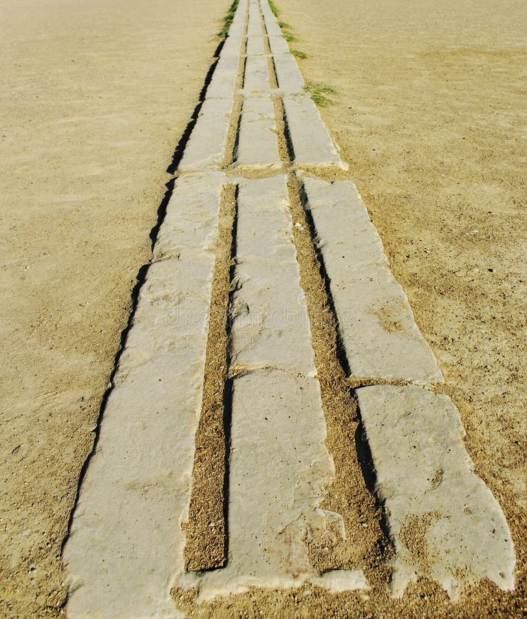 Start line. stock photo. Image of ruin, history, arena - 29892788