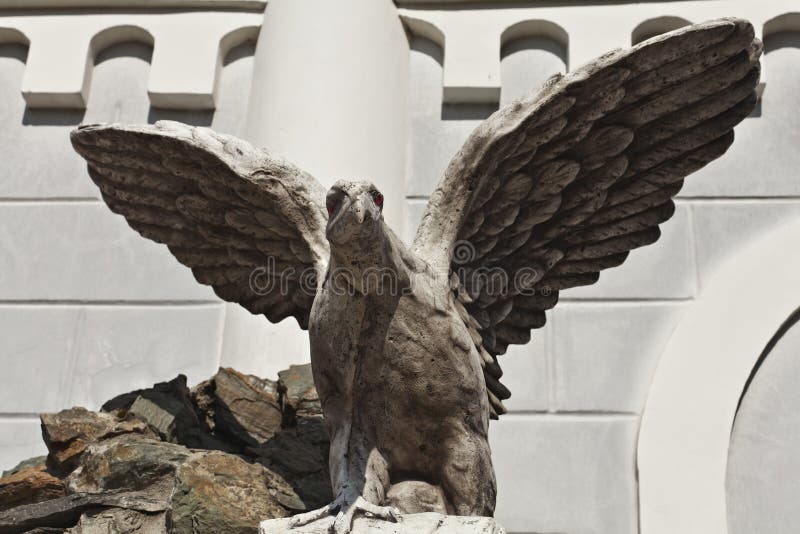 Stone statue stock image. Image of buildings, fine, intimidate - 40965493