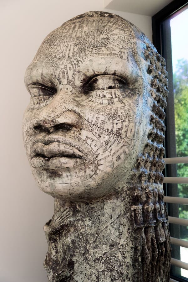 Stone Statue in a Black History Museum Editorial Stock Photo - Image of ...