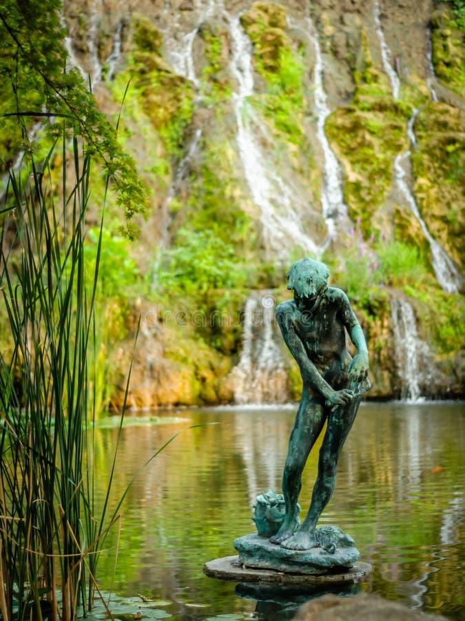 Stone statue stock photo. Image of copper, statue, bronze - 58645004