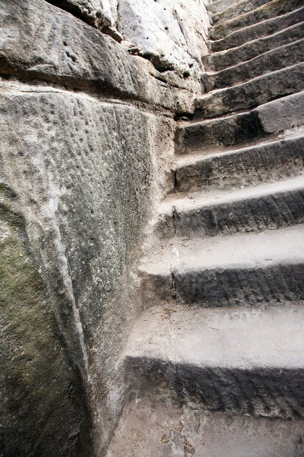 Stone steps stock image. Image of layers, geological - 11872005
