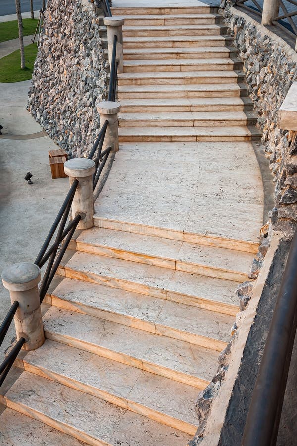 Stairs Outdoor Building Stone Winding Stock Photos - Free & Royalty ...