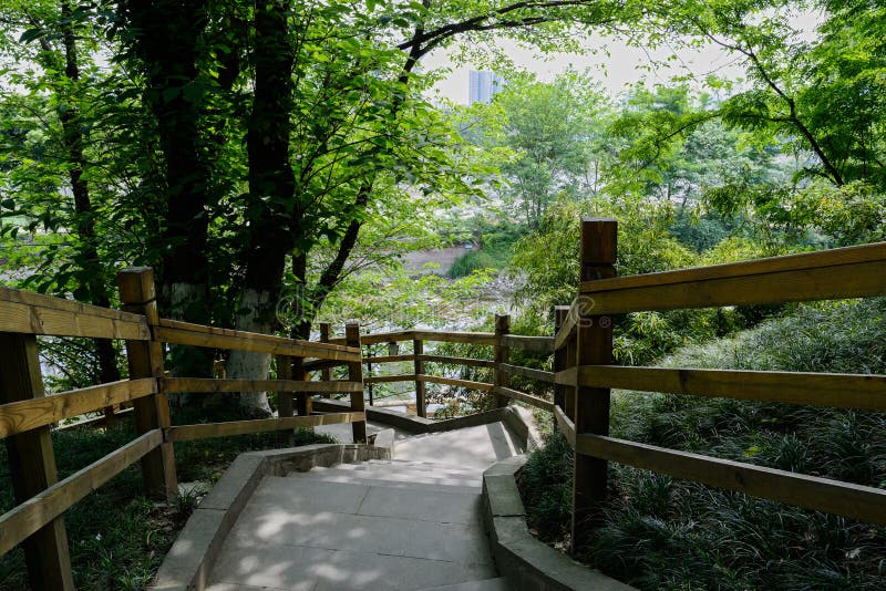 Stone Steps on Hillside in Spring Stock Image - Image of mountainside ...