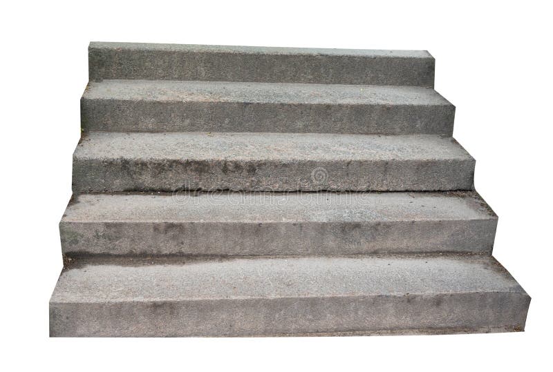 Stone steps isolated stock photo. Image of gray, classical - 225664822