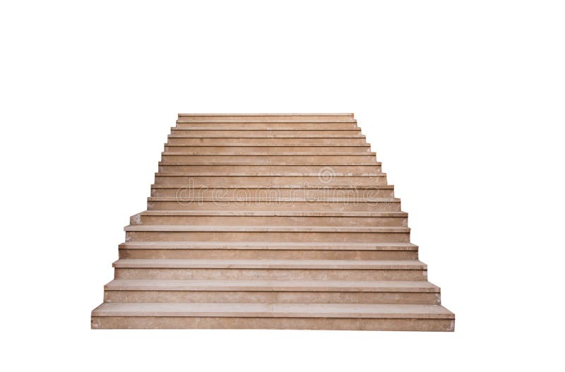 Stone steps isolated stock image. Image of concrete, passage - 81886493