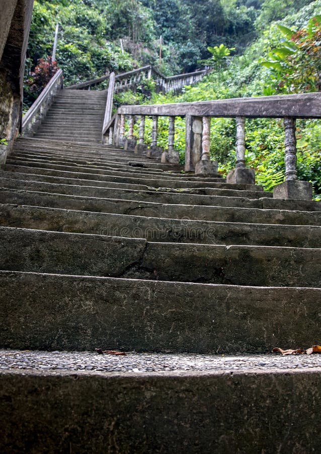 Stone Steps Rising Up the Hill Stock Photo - Image of pathway, outdoor ...