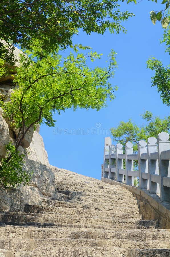 Stone Steps To the Hill Top Stock Image - Image of green, moutain: 64602357