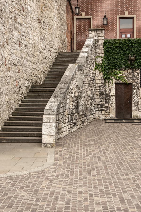 Stone steps stock photo. Image of cement, stone, stonewall - 140872526