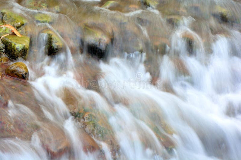 Stone and stream stock photo. Image of flowing, scenics - 90842954