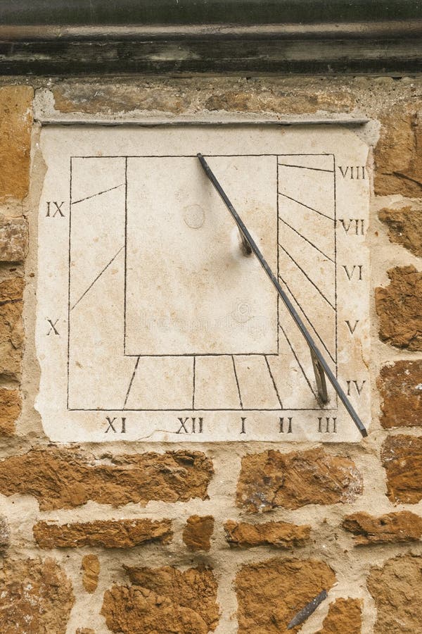 Stone sun dial stock photo. Image of steel, stone, timekeeper - 25257636