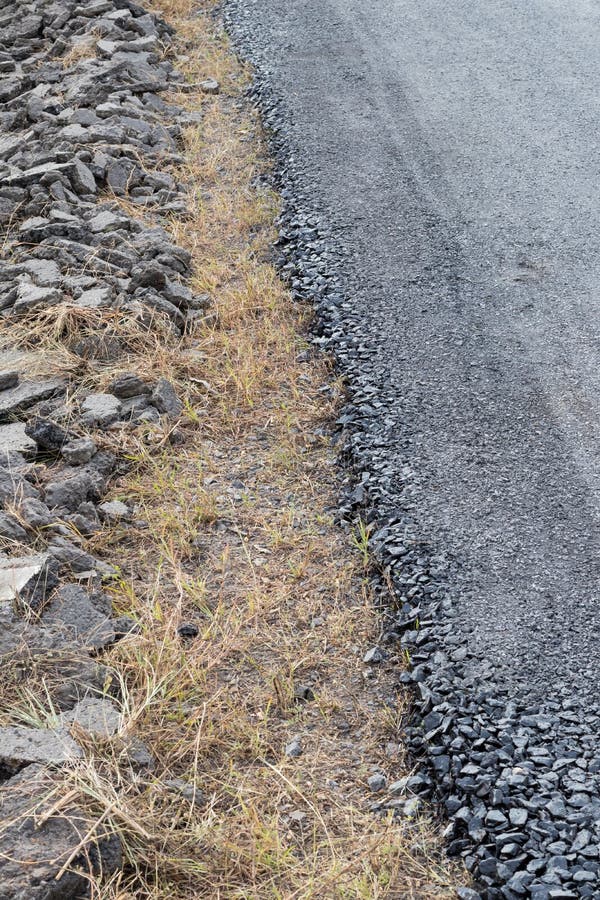 Stone surface tar tarmac. stock photo. Image of crushed - 83871406