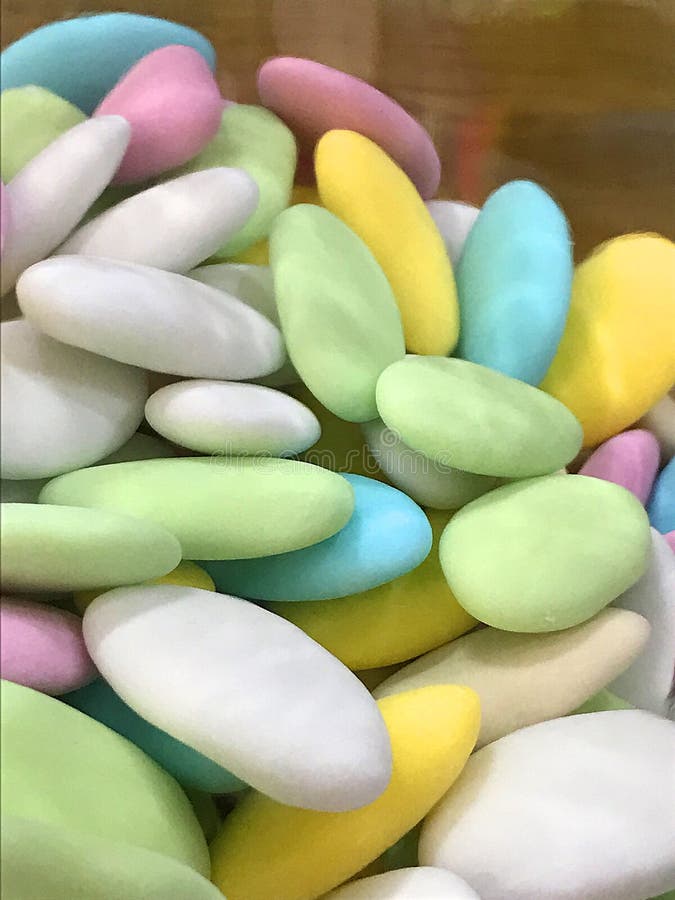 Stone sweets. Close view. stock image. Image of food - 373996255