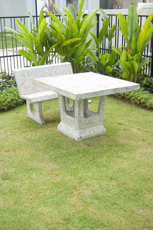 The stone table stock photo. Image of marble, garden - 21646284