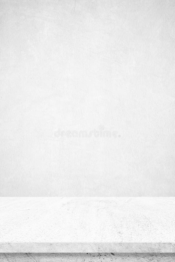 Stone Table for Product Display Background, Banner, White Perspective ...