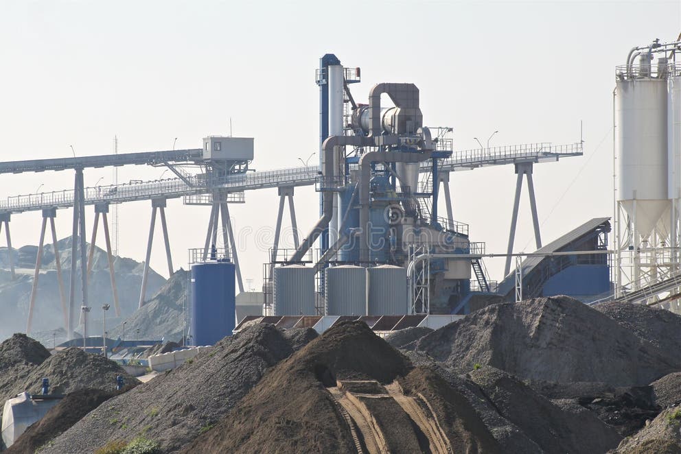 Stone terminal stock photo. Image of industry, mining - 24071826