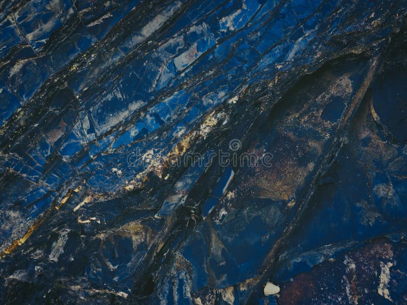 Stone Texture of Amazing Color Stock Photo - Image of blue, nature ...