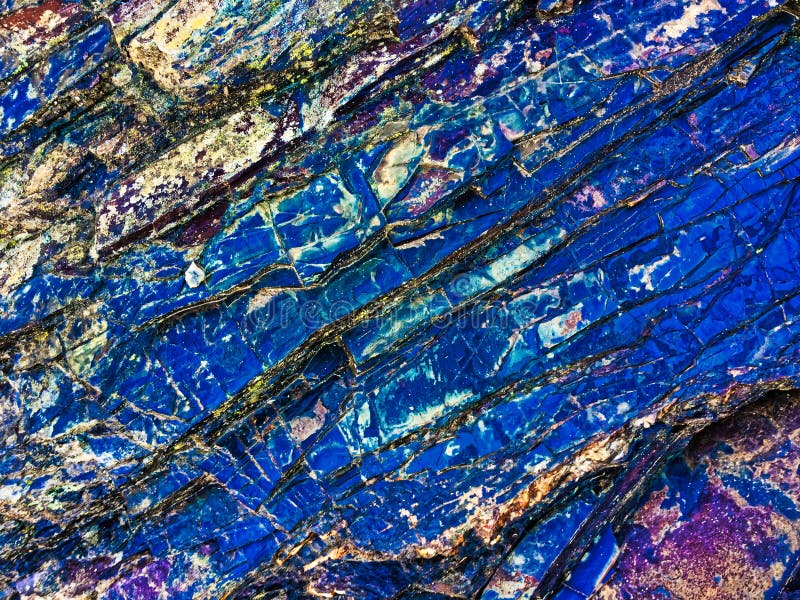 Stone Texture of Amazing Color, Rocky Layers Stock Photo - Image of ...