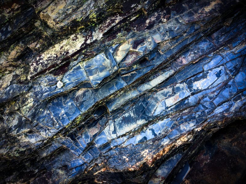 Stone Texture of Amazing Color, Rocky Layers Stock Image - Image of ...