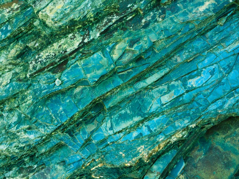 Stone Texture of Amazing Color, Rocky Layers of Bright Colors Stock ...