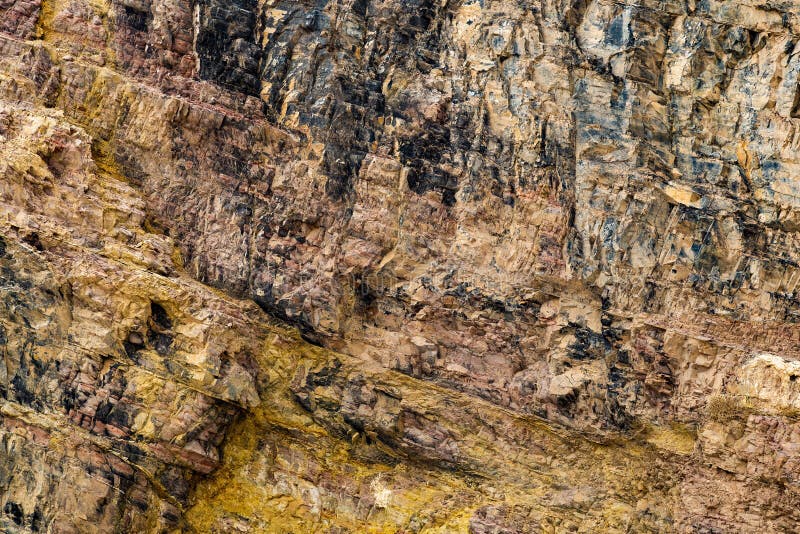 Stone Texture Captured on the Beaches of Australia Stock Photo - Image ...