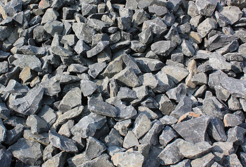 Crushed basalt stock image. Image of granular, basalt - 43045989