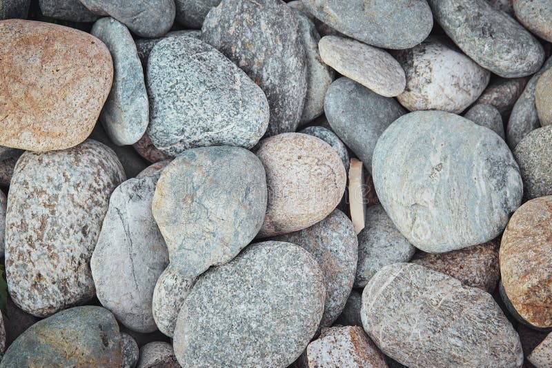 Stone Texture Closeup Different Shapes of Stones Stock Image - Image of ...