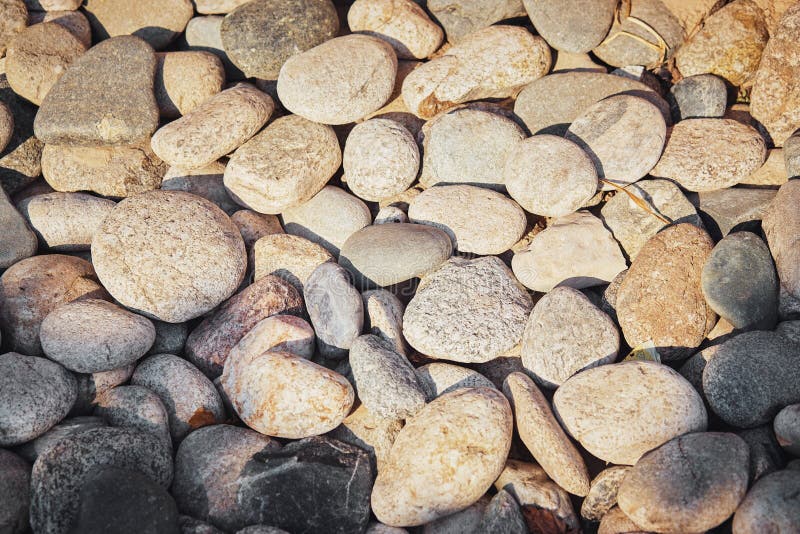 Stone Texture Closeup Different Shapes of Stones Stock Photo - Image of ...