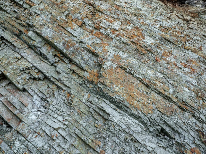 Cross Section of Rocks. Geological Layers Stock Image - Image of layer ...