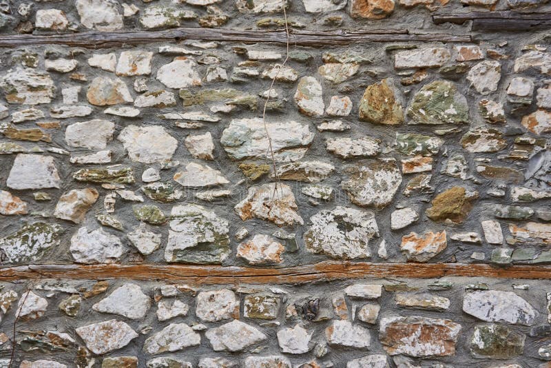 Stone Texture of Old Greece House Stock Photo - Image of copy, door ...