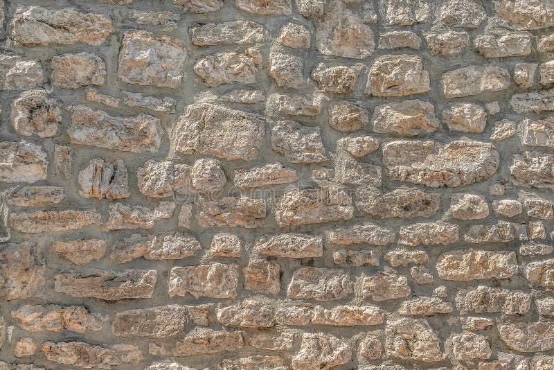 Stone Texture of an Old Medieval Facade Stock Image - Image of history ...