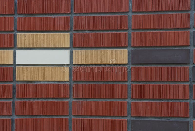 Stone Texture of Red and Colored Bricks Stock Photo - Image of detail ...