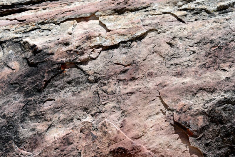 Stone Texture in Red Rock Canyon, Stock Photo - Image of orange, area ...