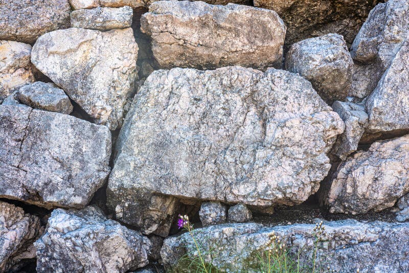 Stone Texture of Rock Formations Close Up Stock Image - Image of gray ...