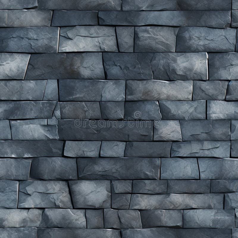 Stone Texture Seamless Pattern. Stock Illustration - Illustration of ...