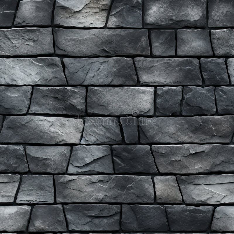 Stone Texture Seamless Pattern. Stock Illustration - Illustration of ...