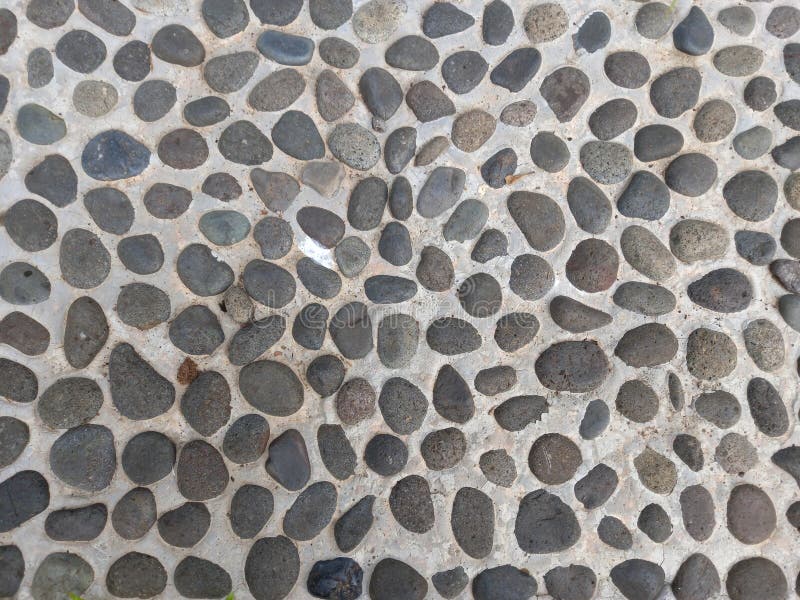 Stone Texture Used As a Path with a Nice Pattern and White Background ...