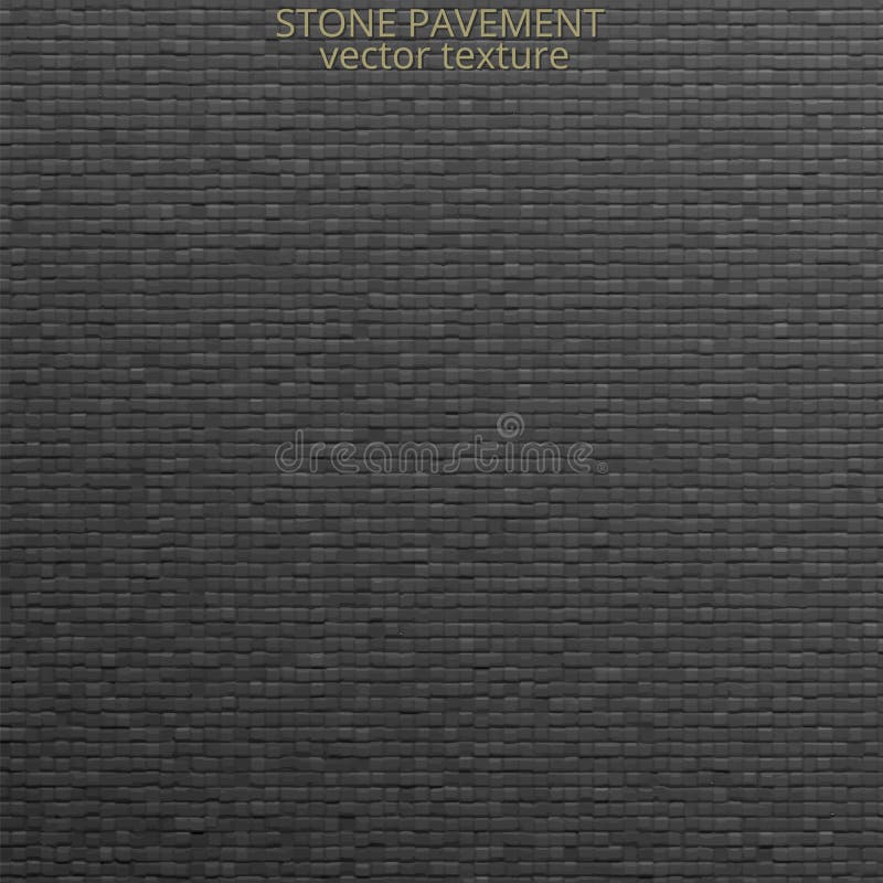 Stone Texture. Vector Stone Pavement Road Stock Vector - Illustration ...