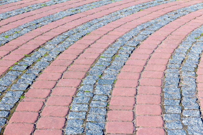 Stone Tile. Diagonal Stone Tile Pattern. Red and Black and Gray ...