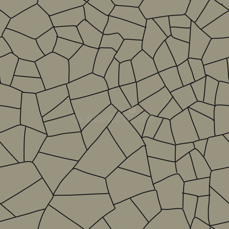 Stone Tile Masonry Graphic Line Patern Seamless Hand Drawn Print ...