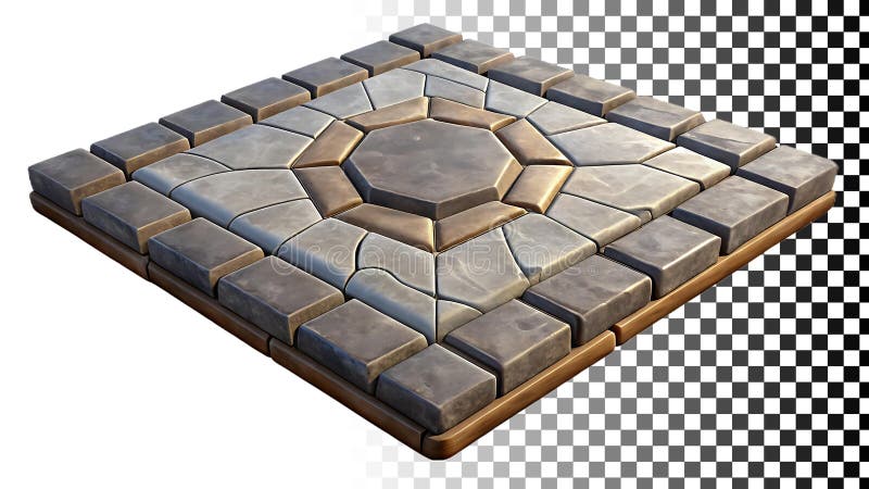 Stone Tile Pattern Texture Decorative Flooring Design Png Transparent ...