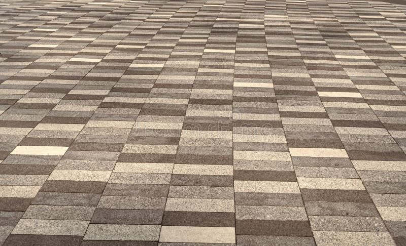 Stone Tile Pavement. Paving Slabs or Stone. Tiled Sidewalk. Sidewalk ...