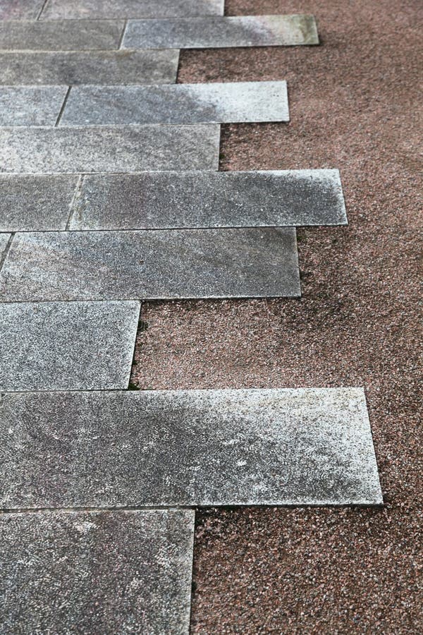 Stone tiled road stock image. Image of pave, daytime - 91801297