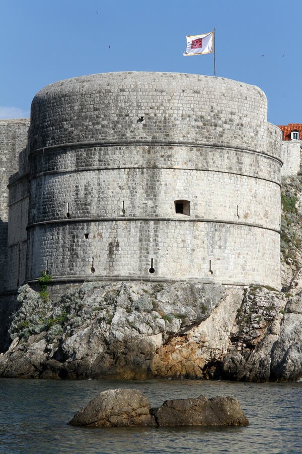 Stone tower stock image. Image of medieval, croatia, ruin - 26429731