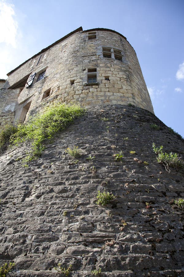 Stone tower stock image. Image of castle, tower, windows - 32305239
