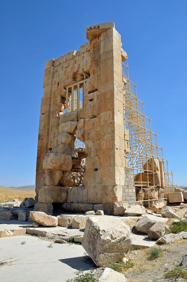 Stone Tower stock image. Image of east, monument, remains - 34942507