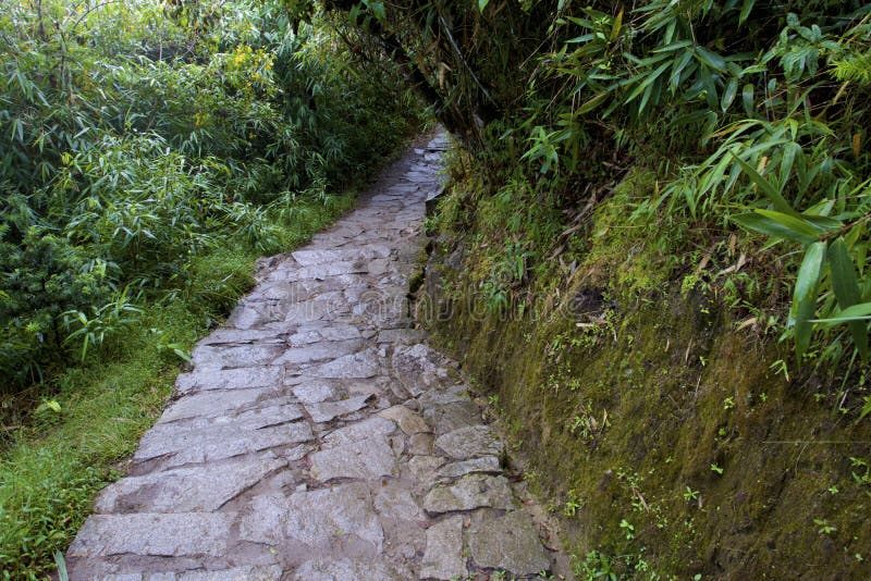 Stone Trail in Machu-Picchu 829946 Stock Photo - Image of stone, peru ...