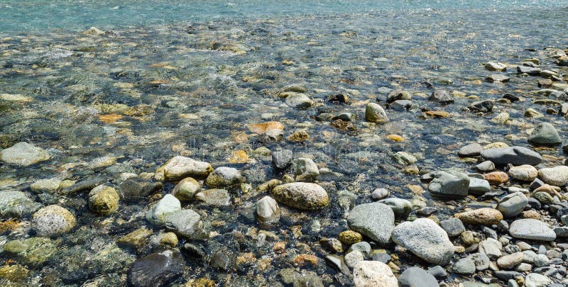 Stone Under Transparent Water Stock Image - Image of stone, river: 88635427